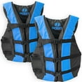 Hardcore Life Jacket 2 Pack Paddle Vest for Adults; Coast Guard ...