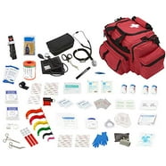 Emergency First Aid Kit - CPR Rescue Mask, Pocket Resuscitator w/One ...