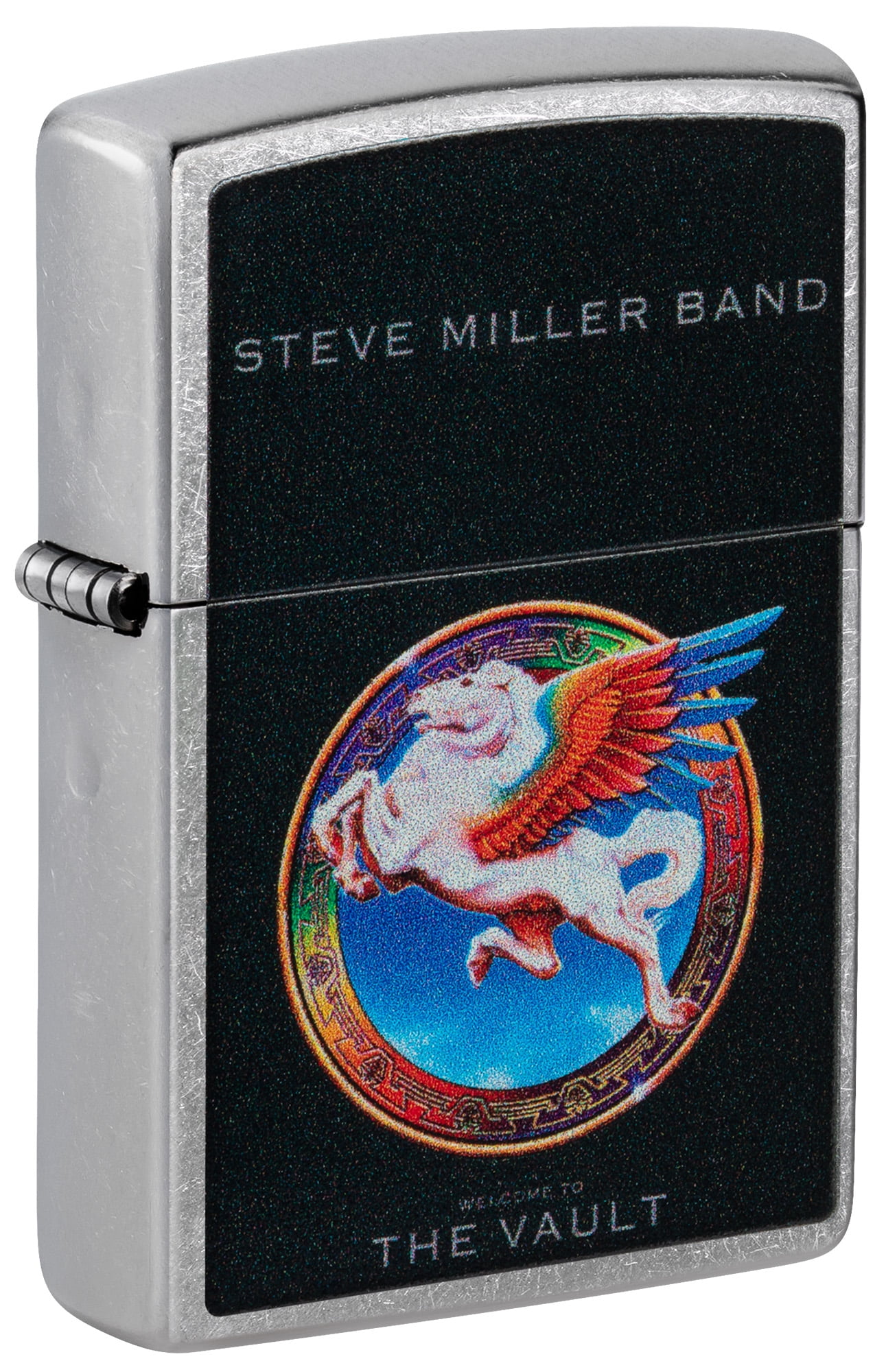 Zippo Steve Miller Band Welcome to the Vault Design Street Chrome ...