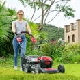 Powerworks 40V 21-inch Brushless Cordless Self-Propelled Lawn Mower ...