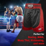 Ringside Pro-Style Boxing Trunks - Super-Thick Satin Fabric - Walmart.com