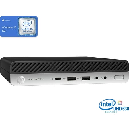 HP ProDesk 600 G4 Mini PC, Intel Core i5-8600T Upto 3.7GHz, 32GB RAM ...
