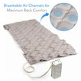 SereneLife Twin Size Inflatable Hospital Bed Bubble Pad Air Mattress w ...