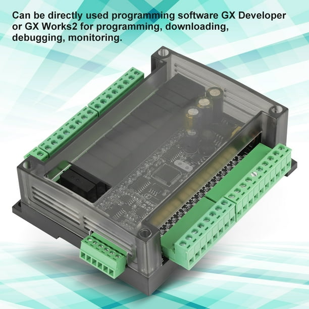 Anti-Jamming FX1N -30MR Board Ndustrial Control Board 14 Output Control Board Control Circuit ...