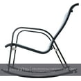 Betcozy Outdoor Mesh Rocking Chair, Steel Rocker Seating for Front ...