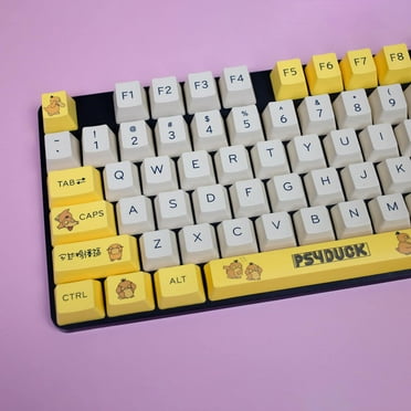 HyperX Full key Set Keycaps - PBT (Black) - Walmart.com