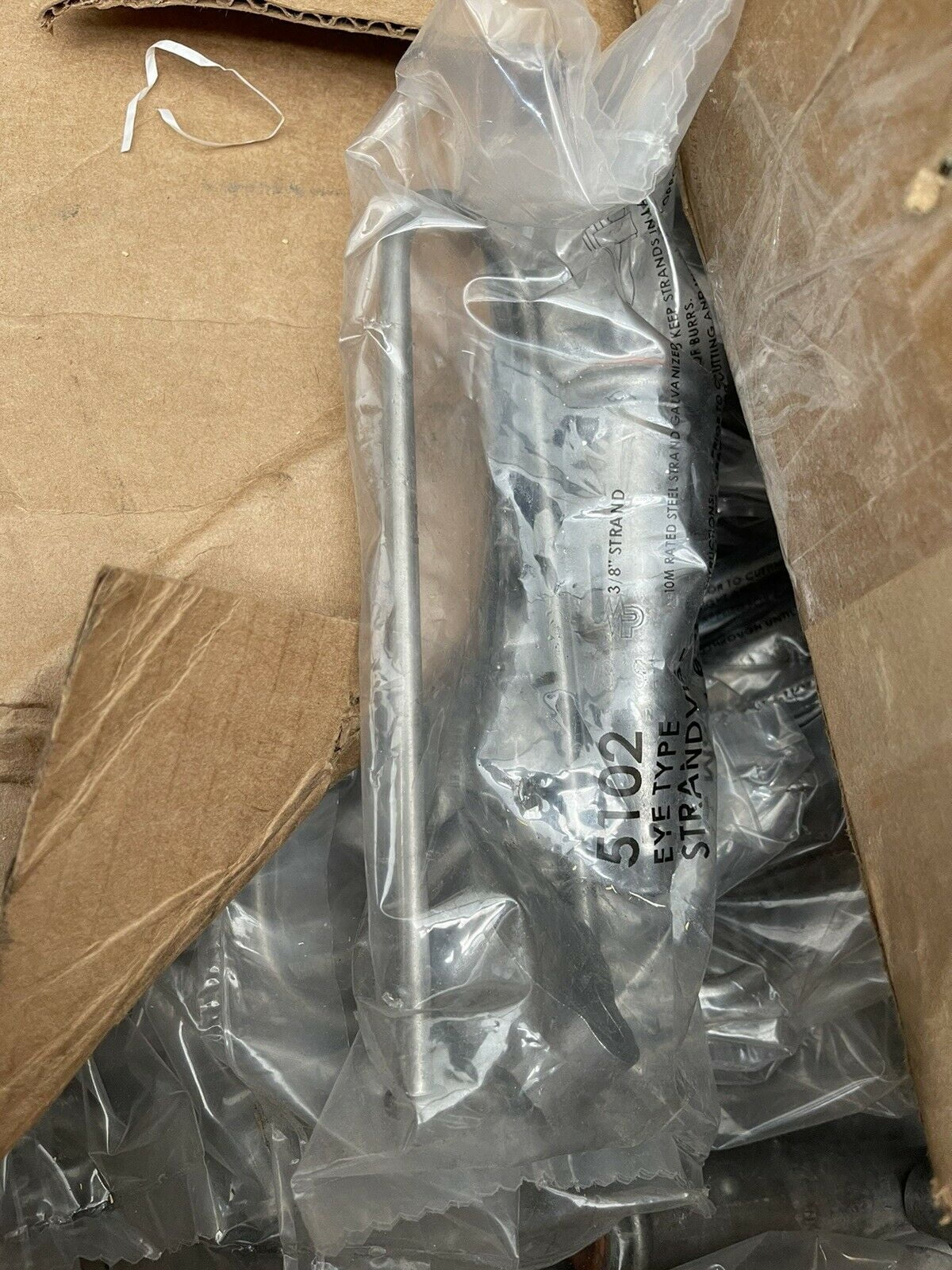 50 MacLean Power Systems 5102 Eye Type Strandvise 3/8" Allgr Strand ...