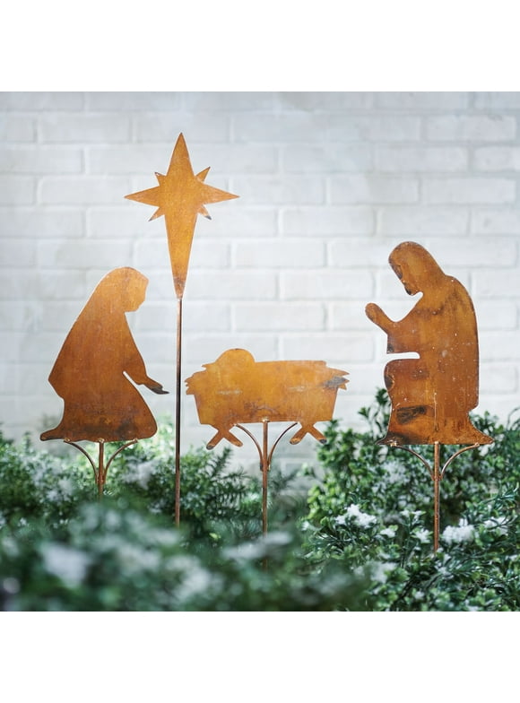 Outdoor Nativity Scene in Nativity Scenes - Walmart.com