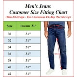 Men's Flex Stretch Slim Straight Jeans with 5 Pocket (Sizes, 30-42 ...