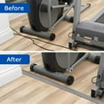 4ft Floor Cord Cover,Cord Hider Floor Gray,Extension Cable Cover Power ...