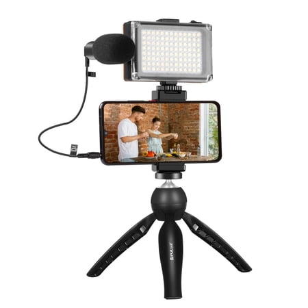 PULUZ Live Broadcast Smartphone Video Light Vlogger Kits with ...