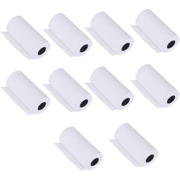 Rollo de papel térmico de 57x30mm, papeles de impresión de notas con ...