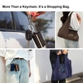 Keychain Tote Bag,Large Capacity Lightweight Foldable Waterproof Key ...