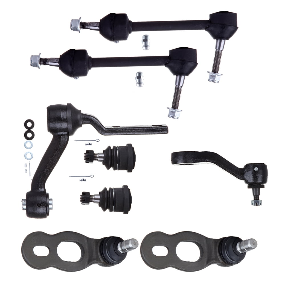 SCITOO 8pcs Suspension Kit 2 Sway Bar 2 Upper 2 Lower Ball Joint 1 ...