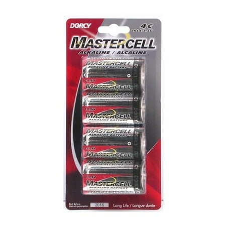 Dorcy 41-1629 Mastercell Long-Lasting C-Cell Alkaline Manganese Battery ...
