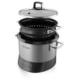 Black + Decker 6 Function Multi-Cooker/Rice Cooker, Stainless Steel ...