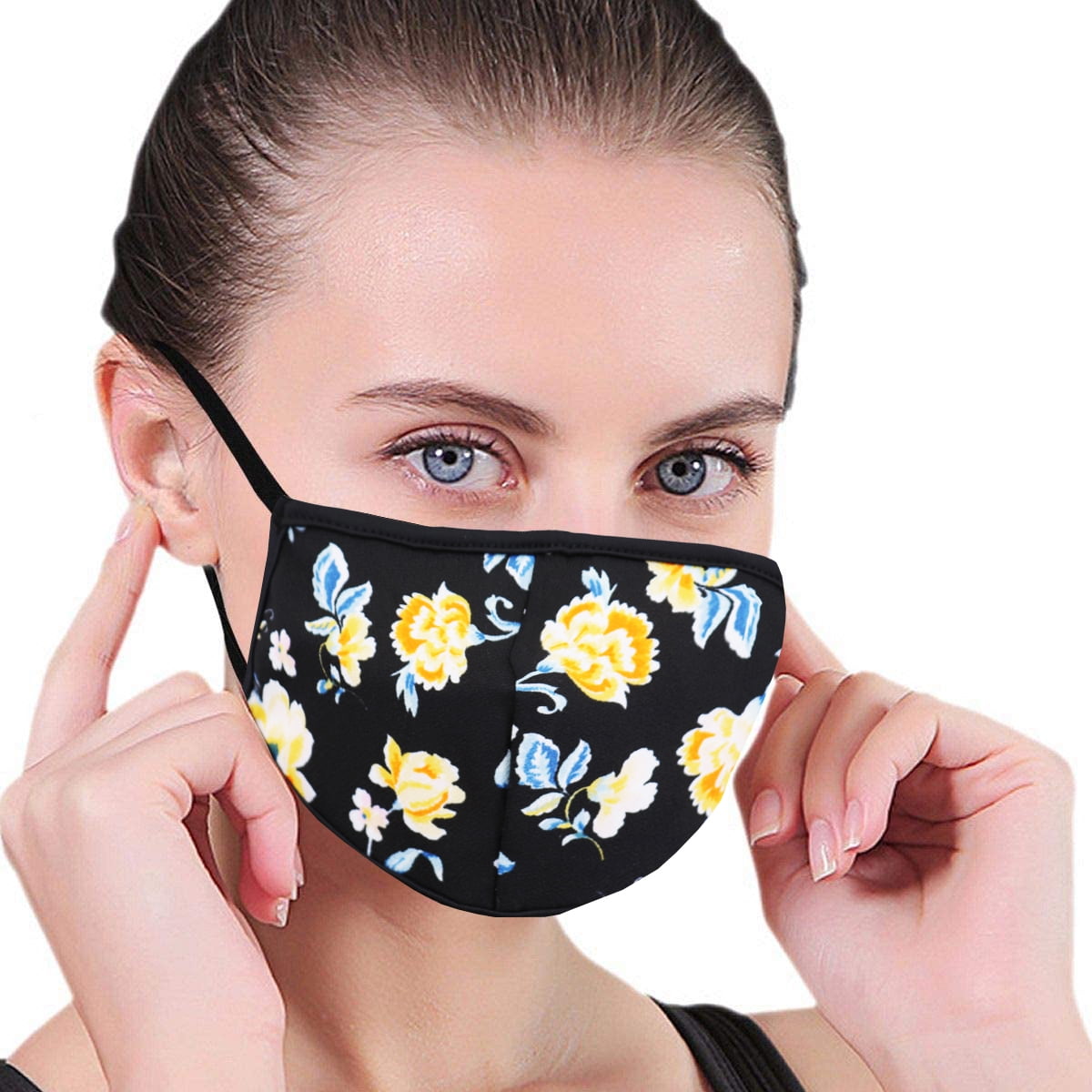 Reusable Washable Outdoor Cloth Protection Face Cover Stretch Mask ...