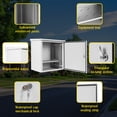 CARRFA Waterproof Metal Electrical Junction Box, Heavy Duty Electrical ...