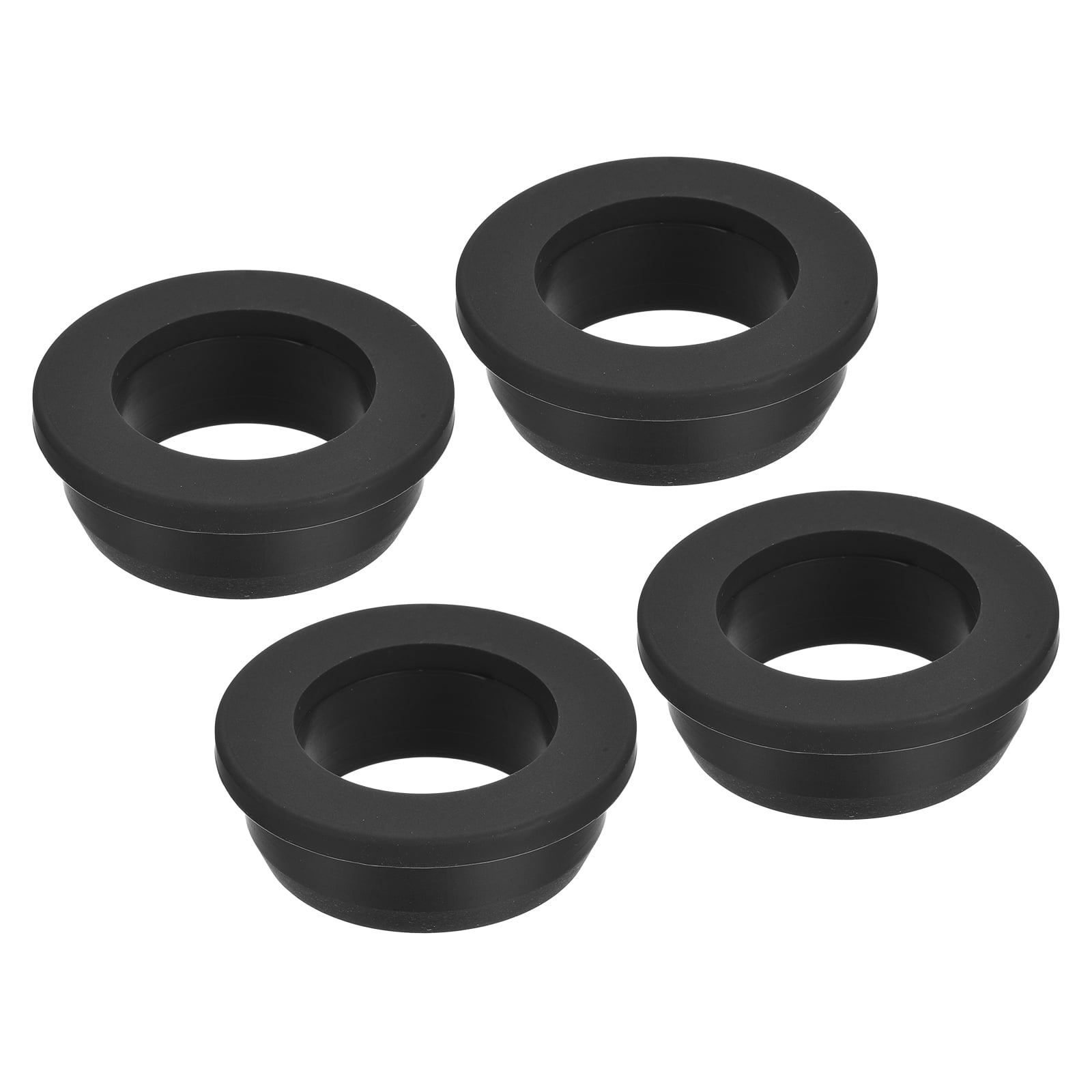 Uxcell Rubber Grommet Mount Dia 1-35/64" (39.3mm) Round T Type for Wire ...