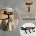 Agiufgs 6 Pack Antique Dragonfly Hooks Zinc, Secure Hold Design ...