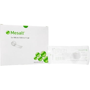 Mesalt Sodium Chloride Impregnated Dressing, 4 x 4 Inch, 30 Count ...