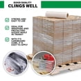 Stretch Wrap Roll Heavy Duty Plastic Moving Wrap 11.8" X 500FT ...