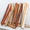 55cm Width Wood Grain PVC Wallpaper for Door Wardrobe Cupboard Table ...