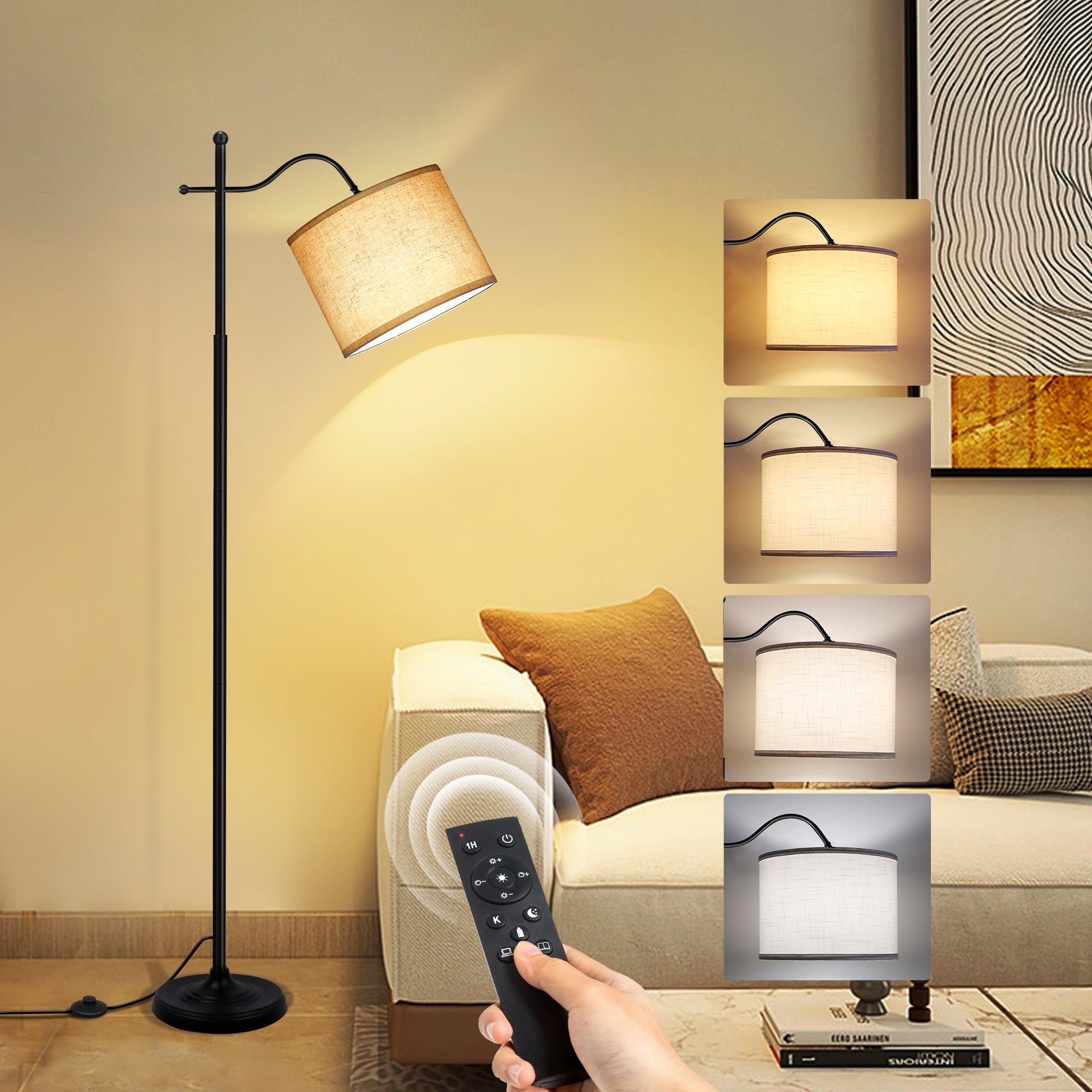 Click here for Outon Arc Floor Lamp With Remote  67 Retro Standin... prices