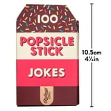 100 Popsicle Stick Shaped Hilarious Joke Cards for Adults and Kids ...