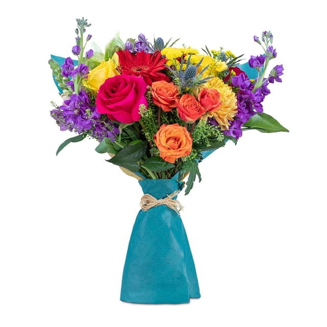Member's Mark Farm Fresh Fall Flower Bouquet, choose color and stem ...