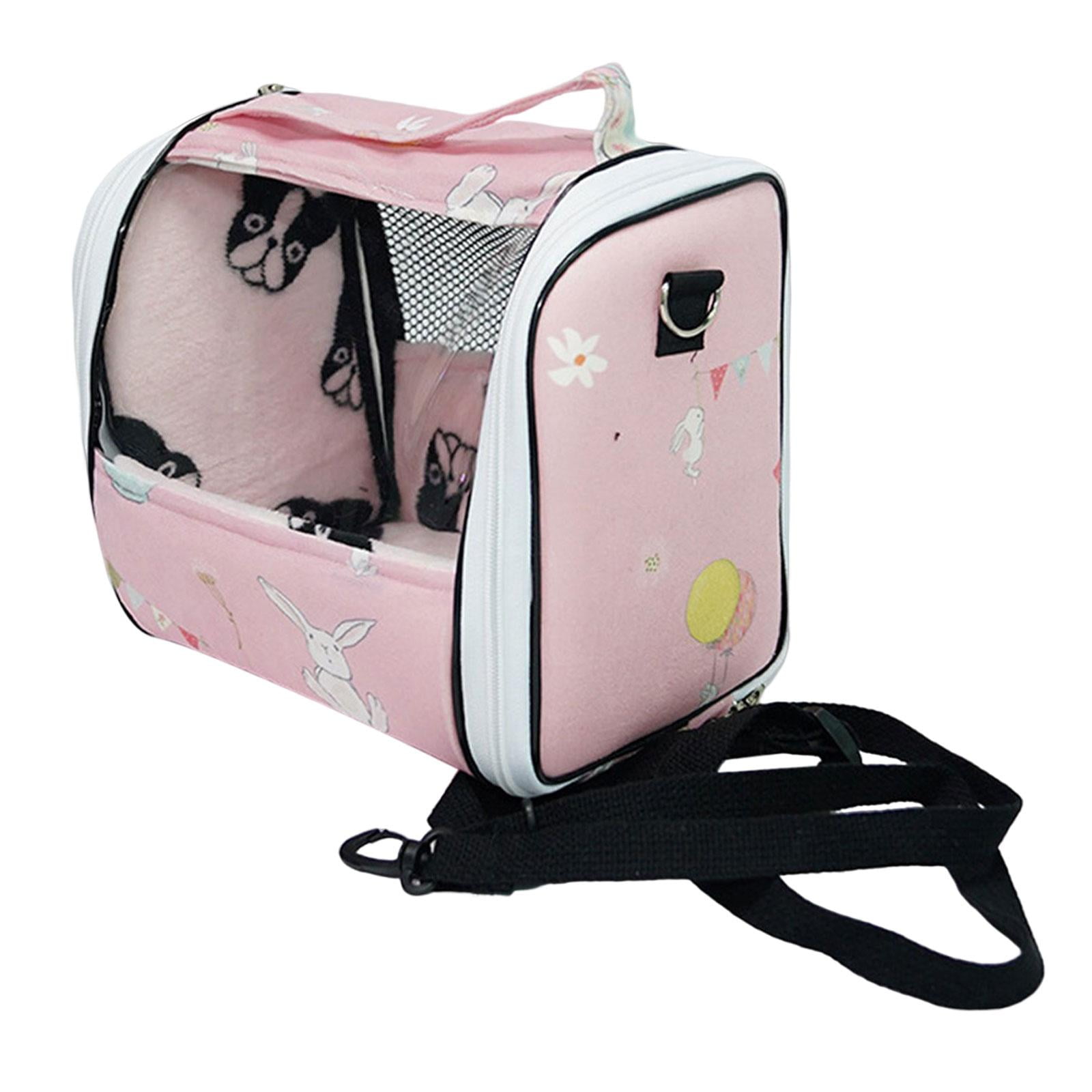 Hamster Carrier Guinea Travel Bag Bunny Outdoor Traveling Carrying ...