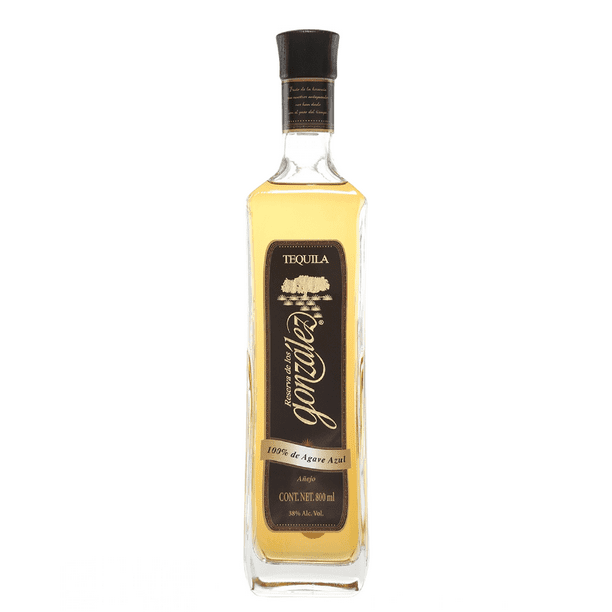 Tequila Reserva De Los Gonzalez Añejo 800 ml Paquete de 3 | Walmart en ...