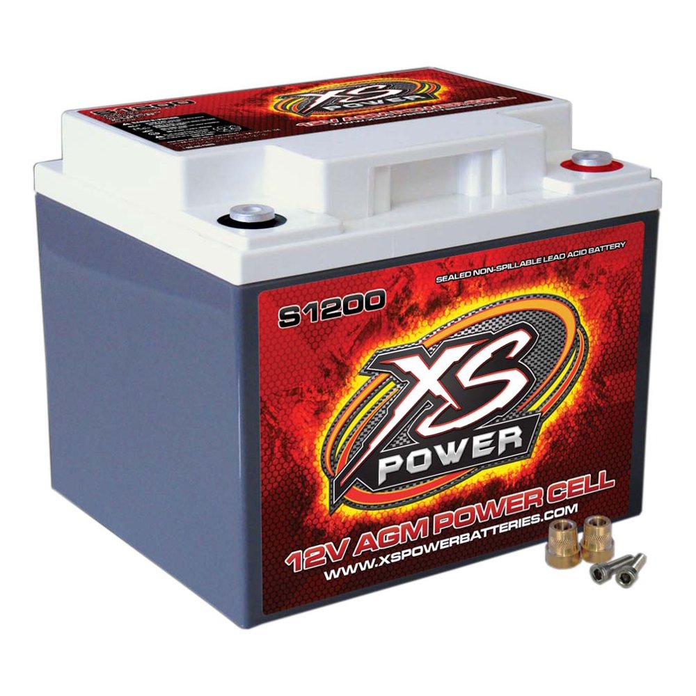 XS POWER BATTERY 725 Cranking Amps 12 V S-Series AGM Battery P/N S1200 ...