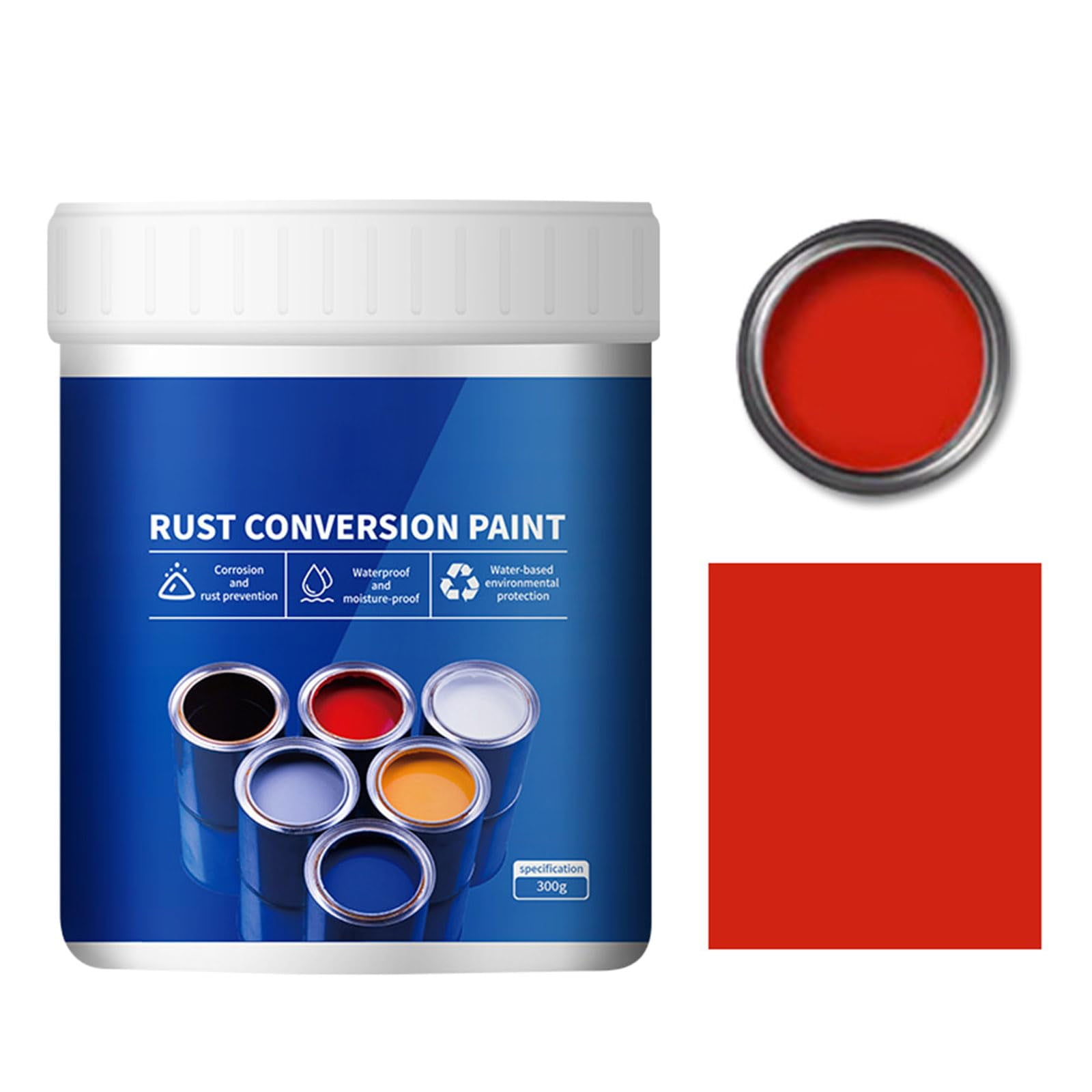 Pintura Rust Converter resistente a la intemperie para metal, 300 g ...