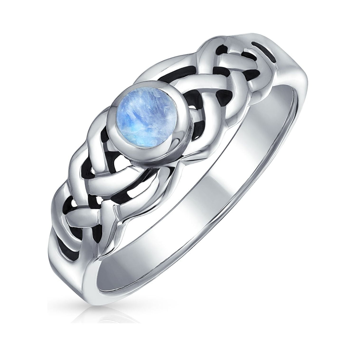 Celtic Moonstone Rings