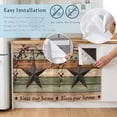Cabinet Curtain 28''W x 51''L, Texas Star Vintage Under Sink Curtain ...