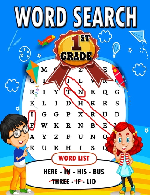 Buy Word Search 1st Grade : Over 700 Vocabulary Words For First Graders ...