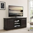 Walker Edison Wood TV Stand for TVs up to 60" - Espresso - Walmart.com