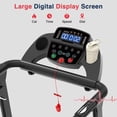 Hapycity Foldable Walking Treadmill for Seniors with Long Handrails & 0 ...