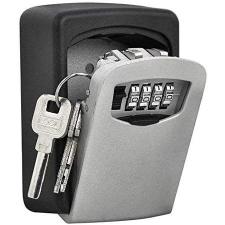 JOYWEIPolice High Security Key Box Safe Key Wall Mounted 4 Digit Keys ...