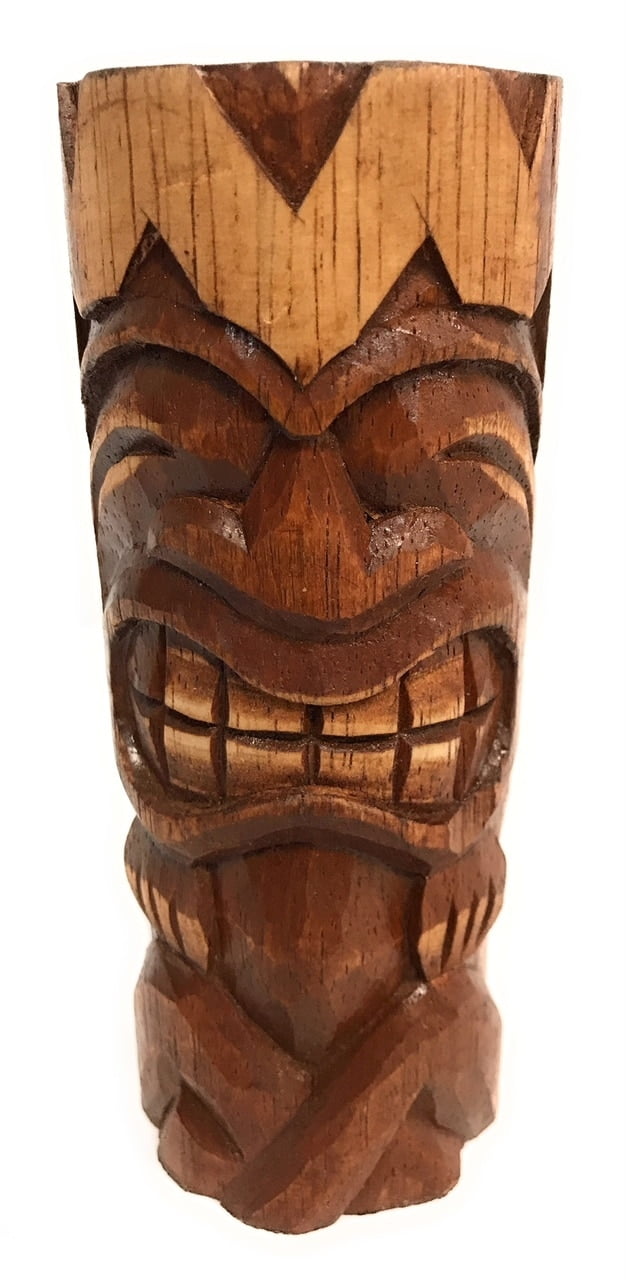 Art Objects Hand Carved Big Chief Tiki Totem 6 #dpt5330f Sculpture Art ...