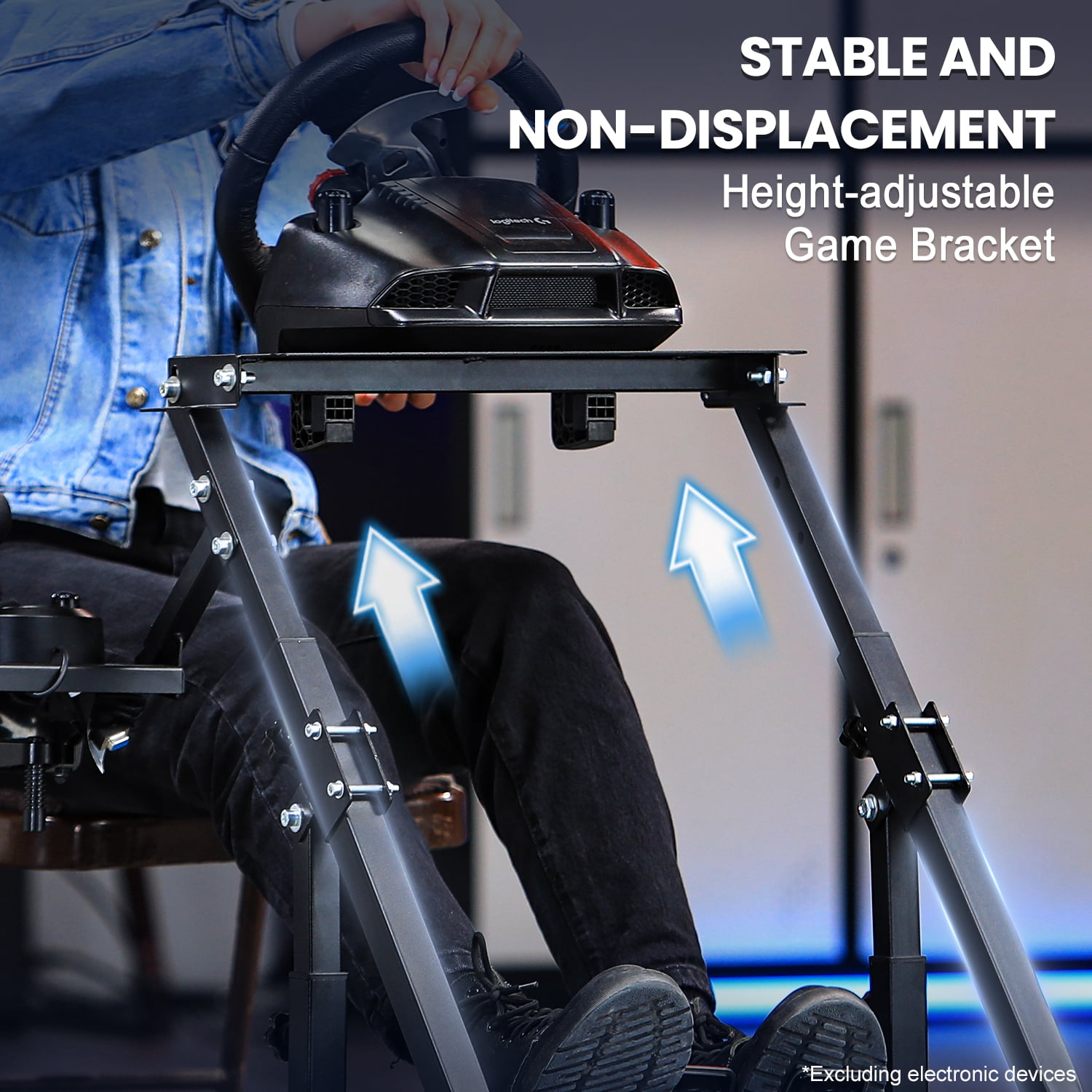 Logitech Shifter Marada Sim Racing Wheel Stand Simulator Cockpit X ...