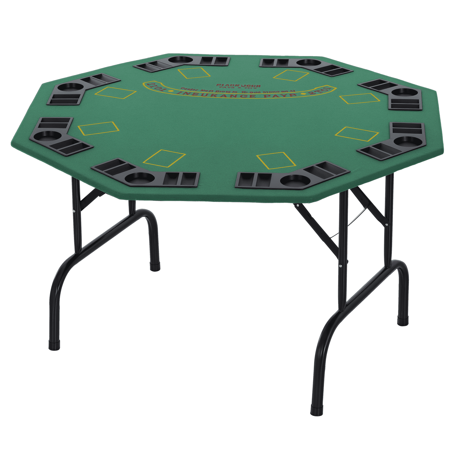 Click here for Soozier 47 8 Player Blackjack Folding Poker Table... prices