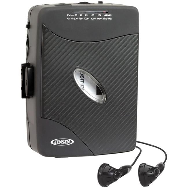 Jensen Stereo Cassette Player with AM & FM Radio, Black - Walmart.com