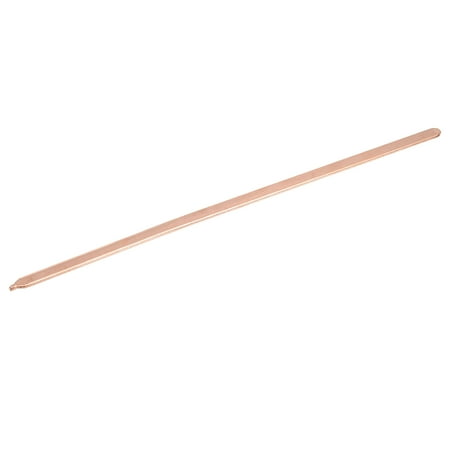 Uxcell Flat Copper Pipe Heatsink Tube 300mm x 8mm x 2mm with Thermal ...