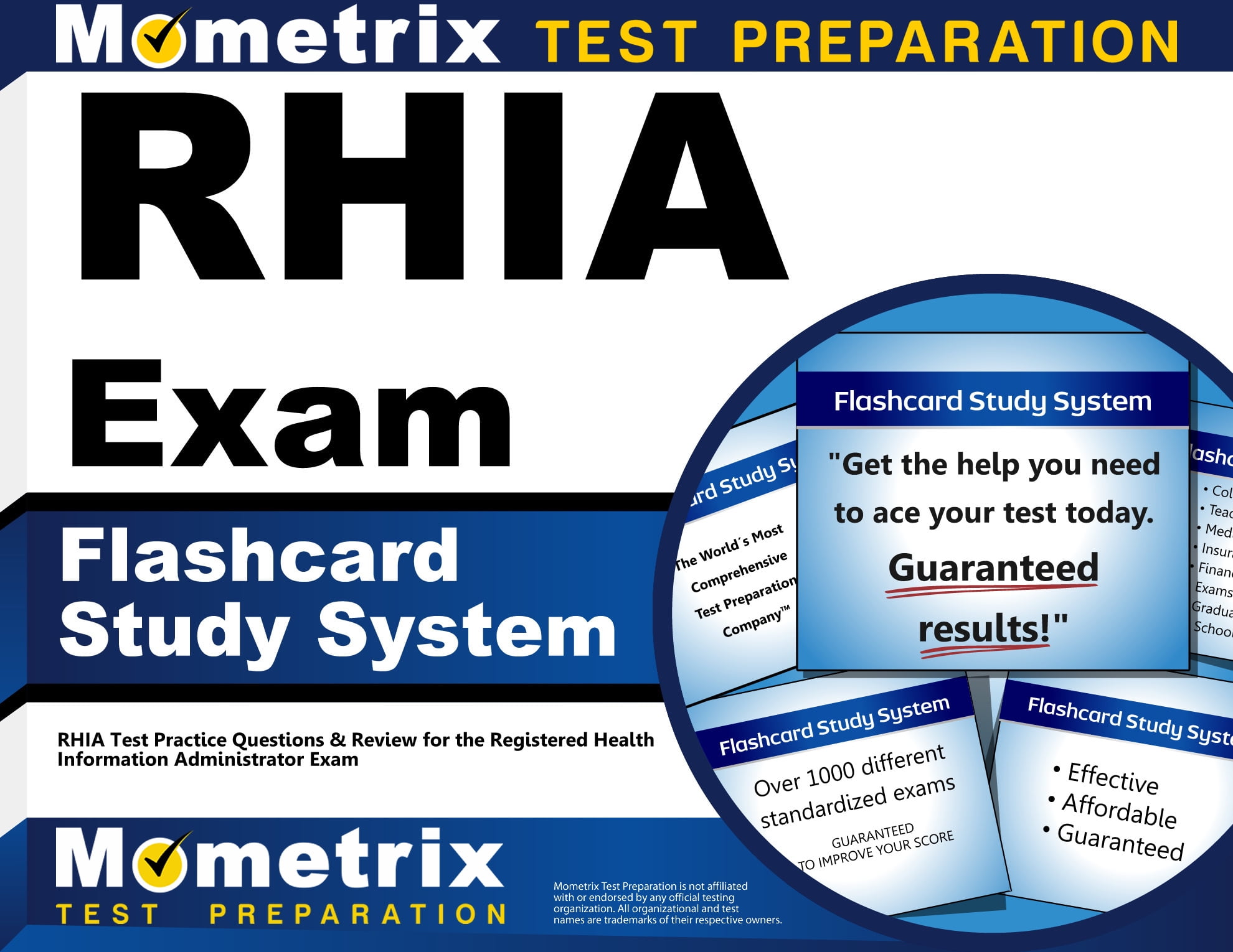 Rhia Exam Flashcard Study System : Rhia Test Practice Questions and ...