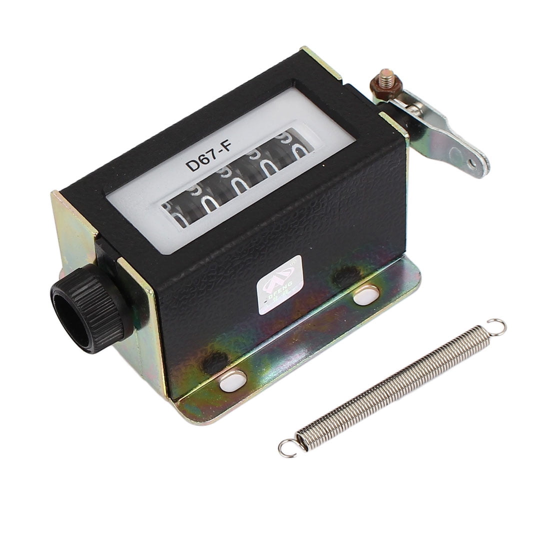 D-67F 5 Digits Resettable Metal Mechanical Pulling Stroke Pull Tally ...