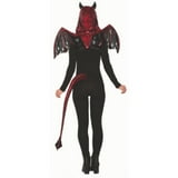 Deluxe Devil Tail Halloween Costume Accessory with Horns - Walmart.com