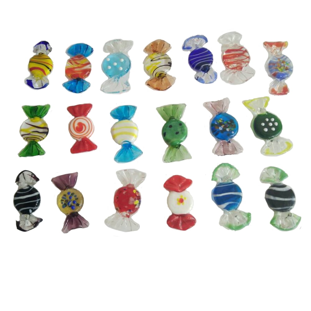Click here for Eastvita 20pcs Vintage Murano Glass Sweets Candy W... prices