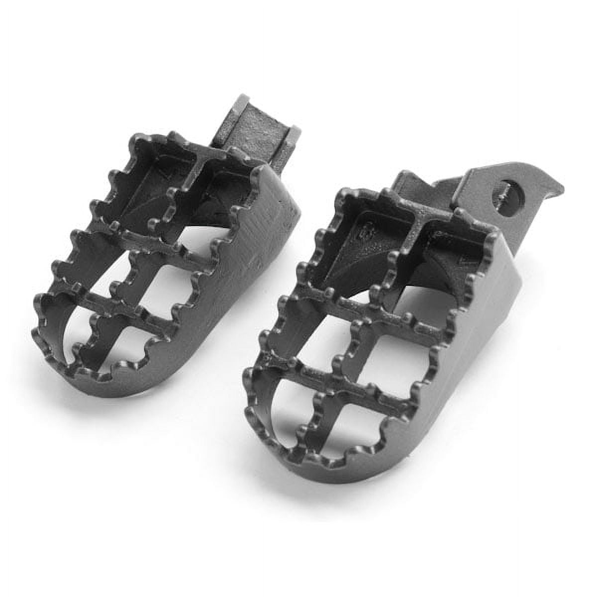 Click here for Krator Gray Foot Pegs Compatible With Suzuki Motoc... prices